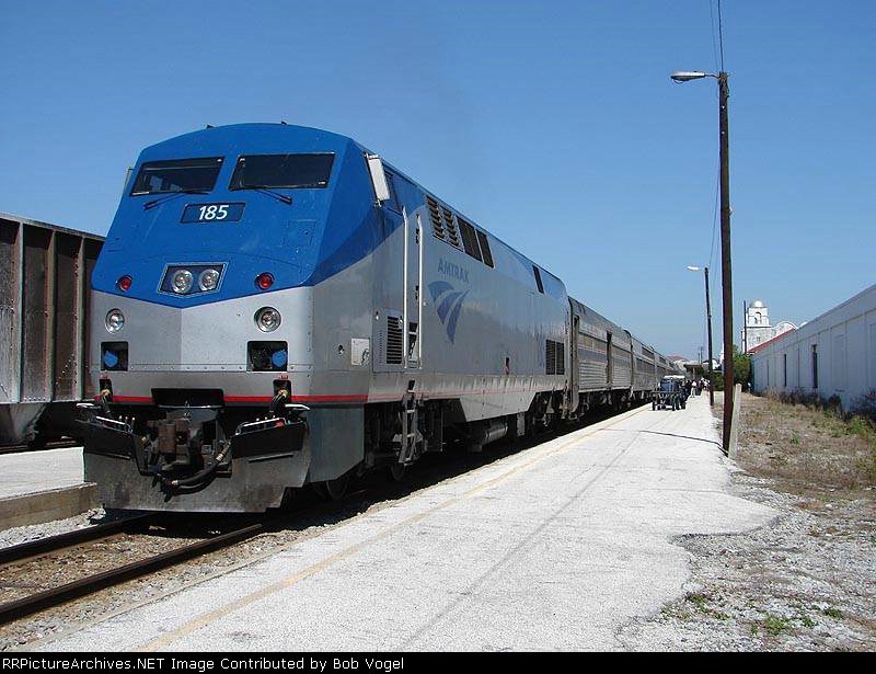 AMTK 185 with train 91, Silver Star